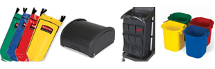 Rubbermaid Cleaning Cart Accessories