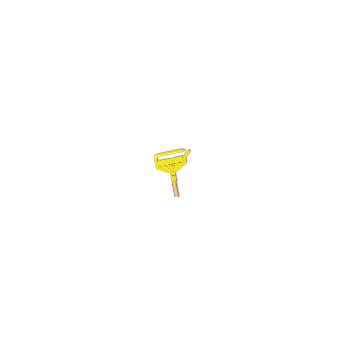 Rubbermaid H115 Invader Side Gate Wet Mop Handle, Large Yellow Plastic ...