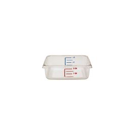 Rubbermaid 6302 Space Saving Square Container - 8.75" L x 8.8" W x 2.69 ...