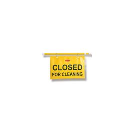 Rubbermaid 9S15 Site Safety Hanging Sign with "Closed for Cleaning ...