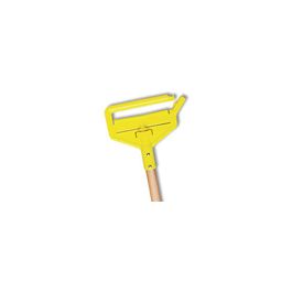 Rubbermaid H115 Invader Side Gate Wet Mop Handle, Large Yellow Plastic ...