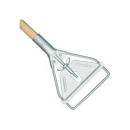 Rubbermaid H416 Stirrup Style Wet Mop Handle, Large Galvanized Steel ...